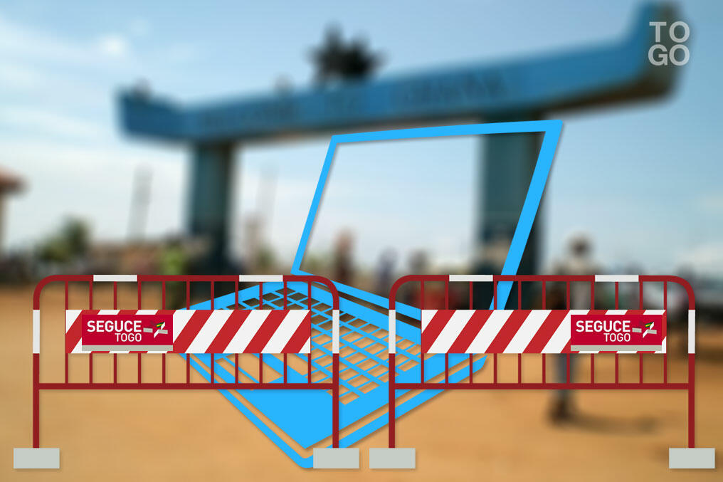 Seguce pose ses ordinateurs à Aflao - République Togolaise