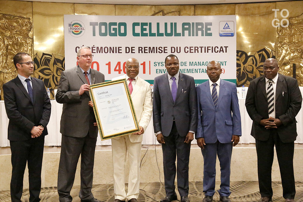 Togo Cellulaire est Iso compatible - République Togolaise