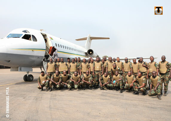 Togo troops arrive in Bamako - République Togolaise