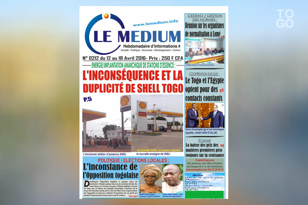 Inconsistance - République Togolaise