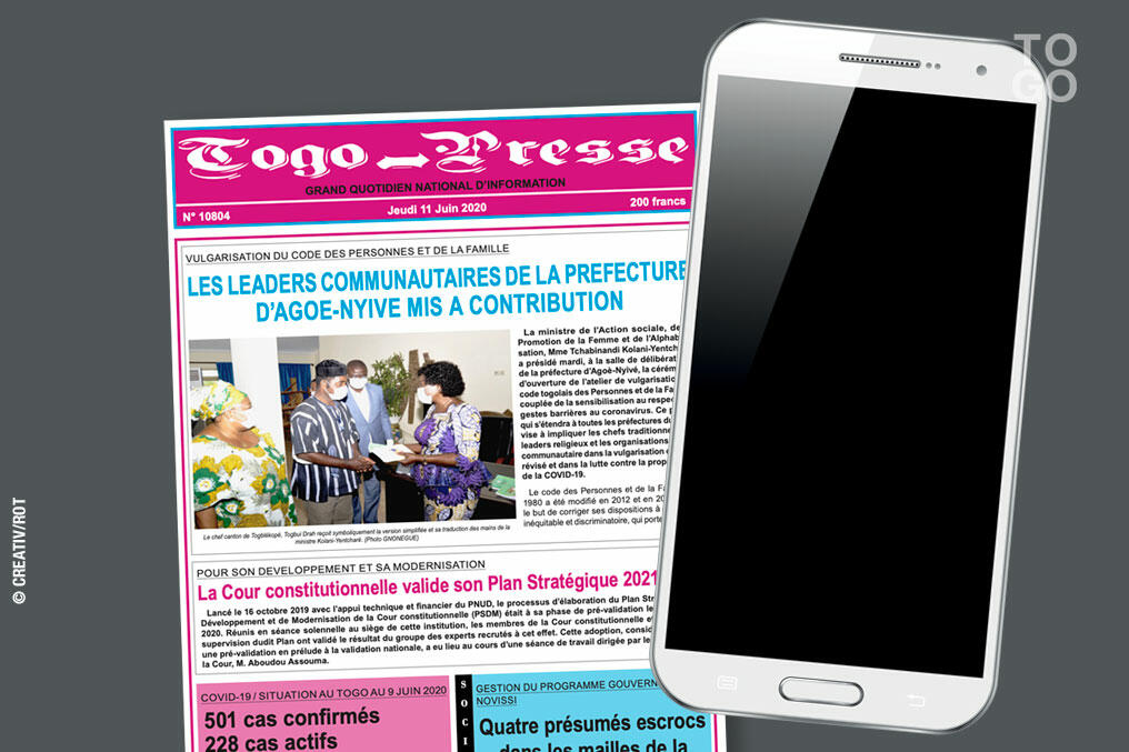 La nouvelle marche de Togo Presse - République Togolaise