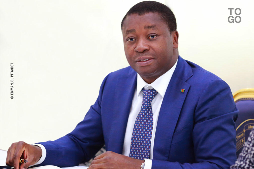 Faure Gnassingbé, président jusqu'au 3 mai - République Togolaise