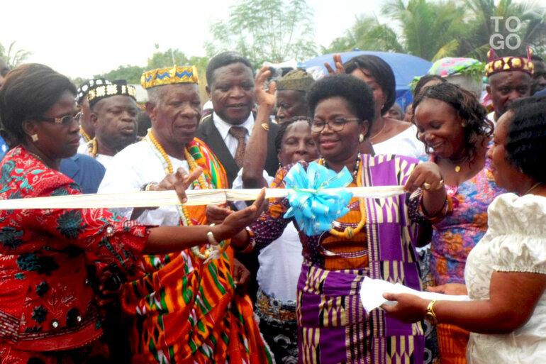 Inauguration du marché de Notsé - République Togolaise