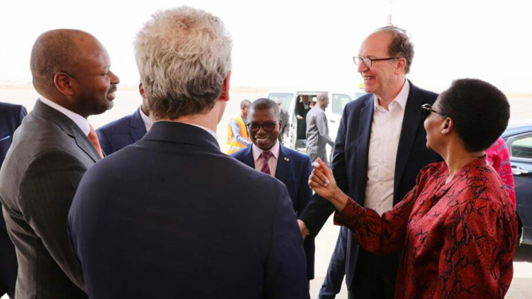 Le président de la BM est arrivé à Niamey - République Togolaise