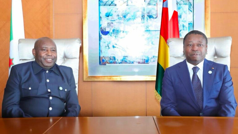 Faure Gnassingbé et Evariste Ndayishimiye discutent paix et partenariat ...