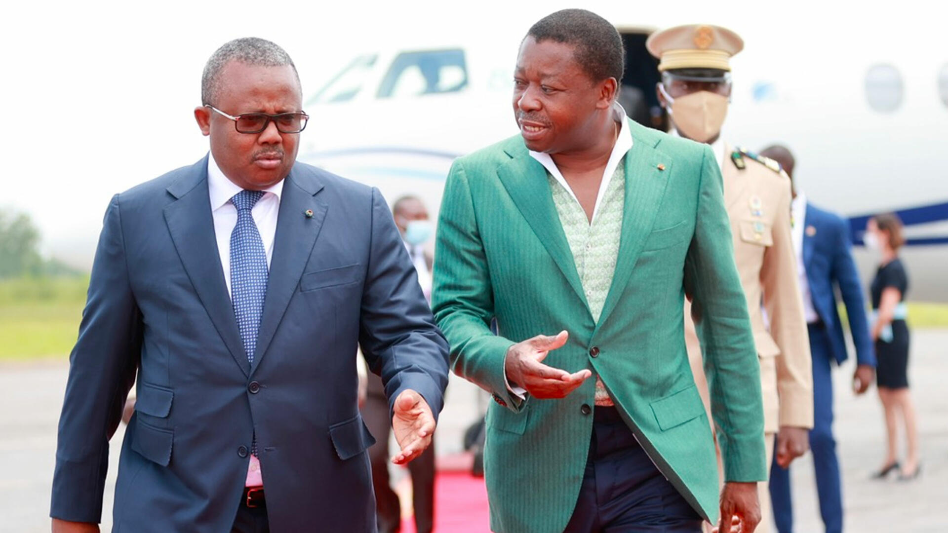 Umaro Sissoco Embalo à Pya - République Togolaise