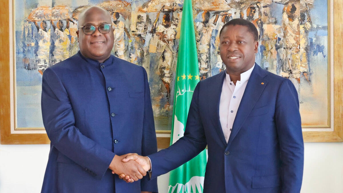 Visite au Togo du président de la RDC - République Togolaise
