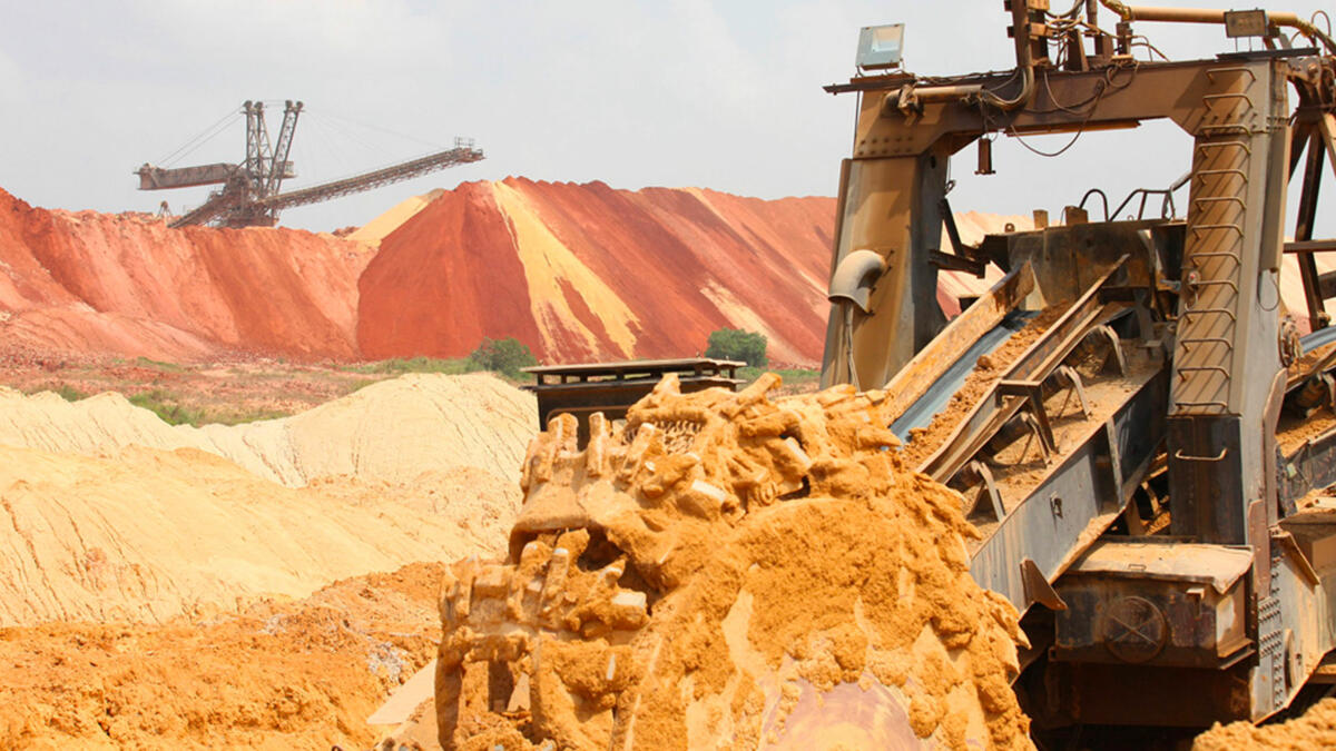Phosphate carbonaté à l'horizon - République Togolaise