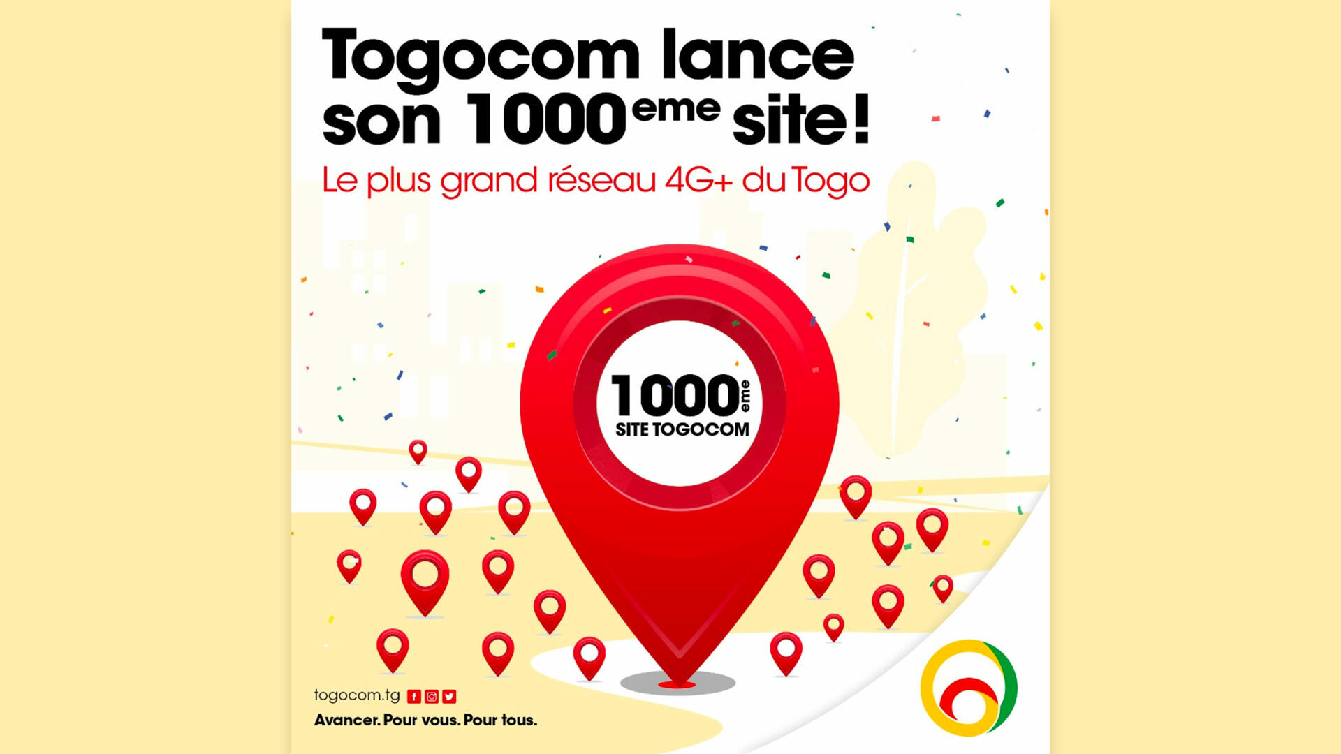 Togocom touche presque toute la population - République Togolaise