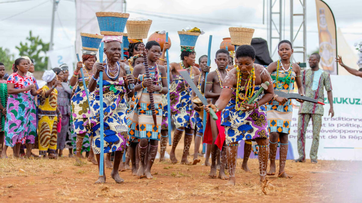 Fête des moissons à Vogan - République Togolaise