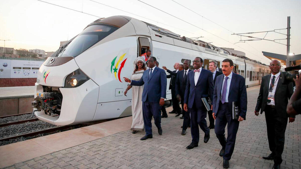 Dakar a son train express régional - République Togolaise